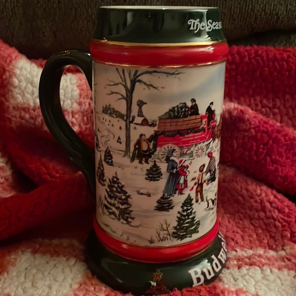 Art | Vintage Budweiser Stein Set Of 4 Variety | Poshmark